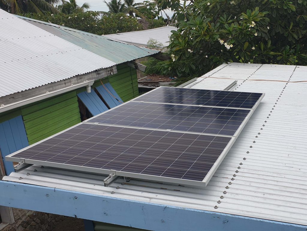 Solar System Completed in Yasawa Islands - Solar Fiji