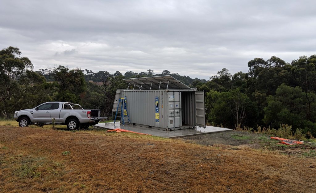Portable 20ft Container Stand Alone Power Plant - Solar Fiji