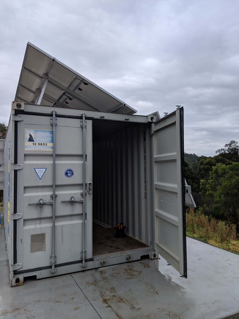 Portable 20ft Container Stand Alone Power Plant - Solar Fiji