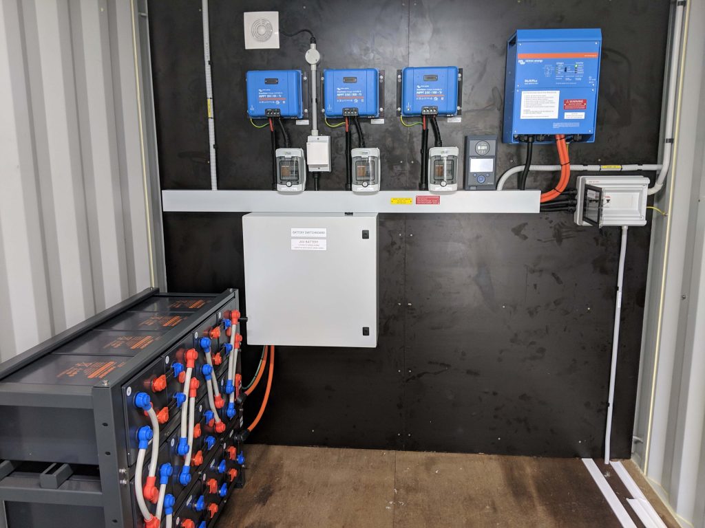 Portable 20ft Container Stand Alone Power Plant - Solar Fiji