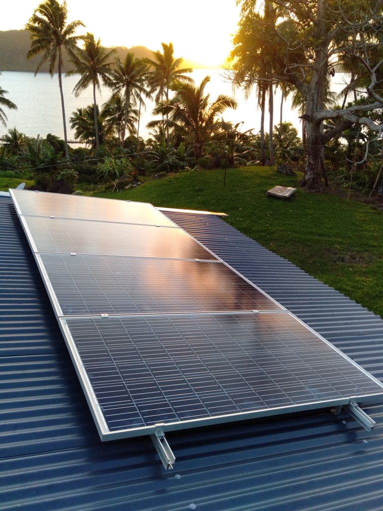 Solar System Completed in Togovi, Kadavu - Solar Fiji