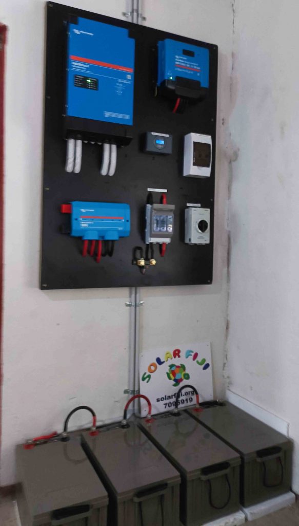 2.22kWp Hybrid Solar Installation in Itumuta, Rotuma - Solar Fiji