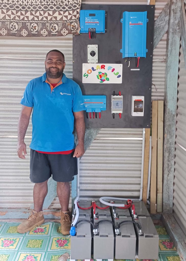Offgrid Solar System for Ministry of Fisheries in Tavea Island - Solar Fiji