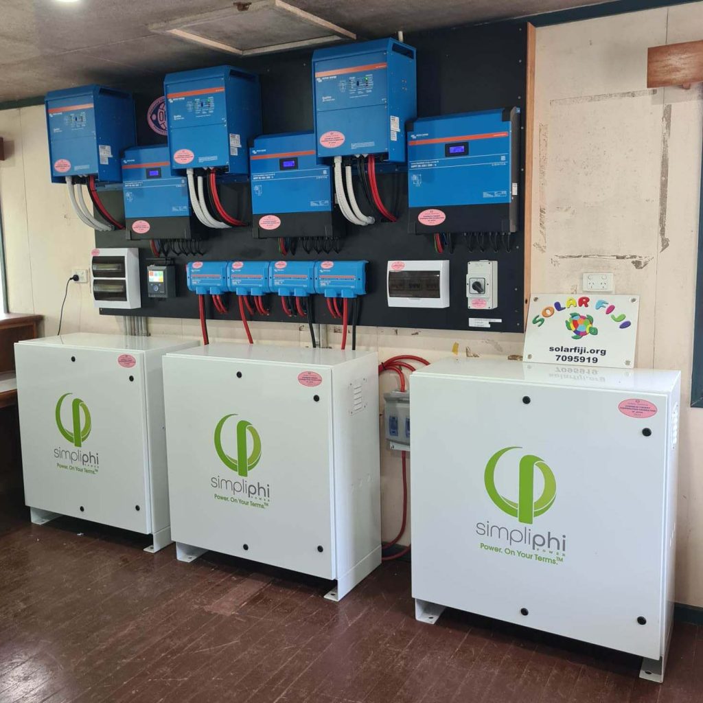 Commercial Victron off Grid Solar System for Ministry of Fisheries Kiobo, Vanua Levu, Fiji ...