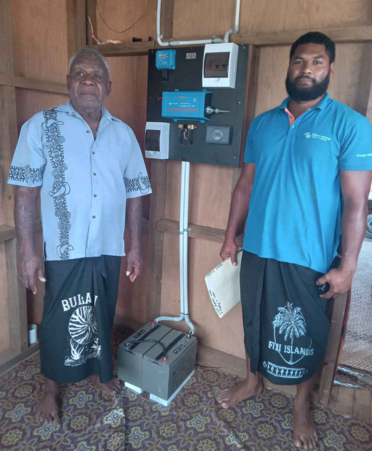 Off-Grid Solar System for Votua Village, Lekutu – Donated by Tropik ...