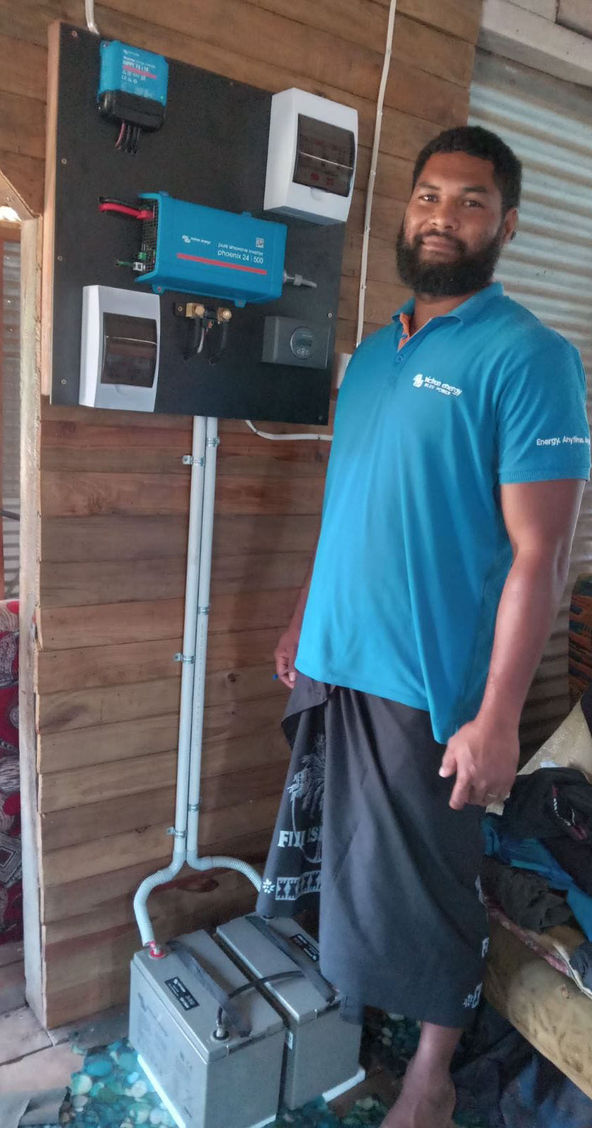 Tenth Off-Grid Solar System for Votua Village, Lekutu – Donated by ...