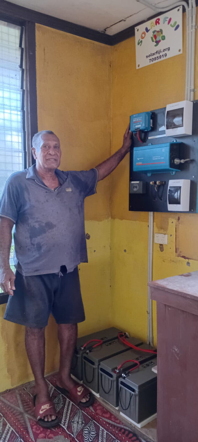 Solar-Powered Starlink Connectivity for Vatulele Community - Solar Fiji