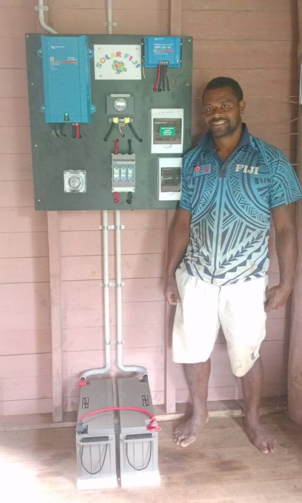 Offgrid Solar System in Matuku, Lau - Solar Fiji