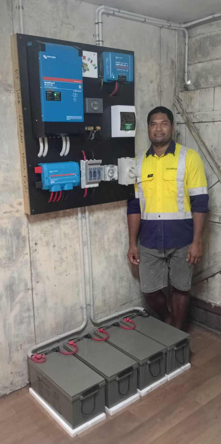 Off-grid Solar System in Rabi Island - Solar Fiji