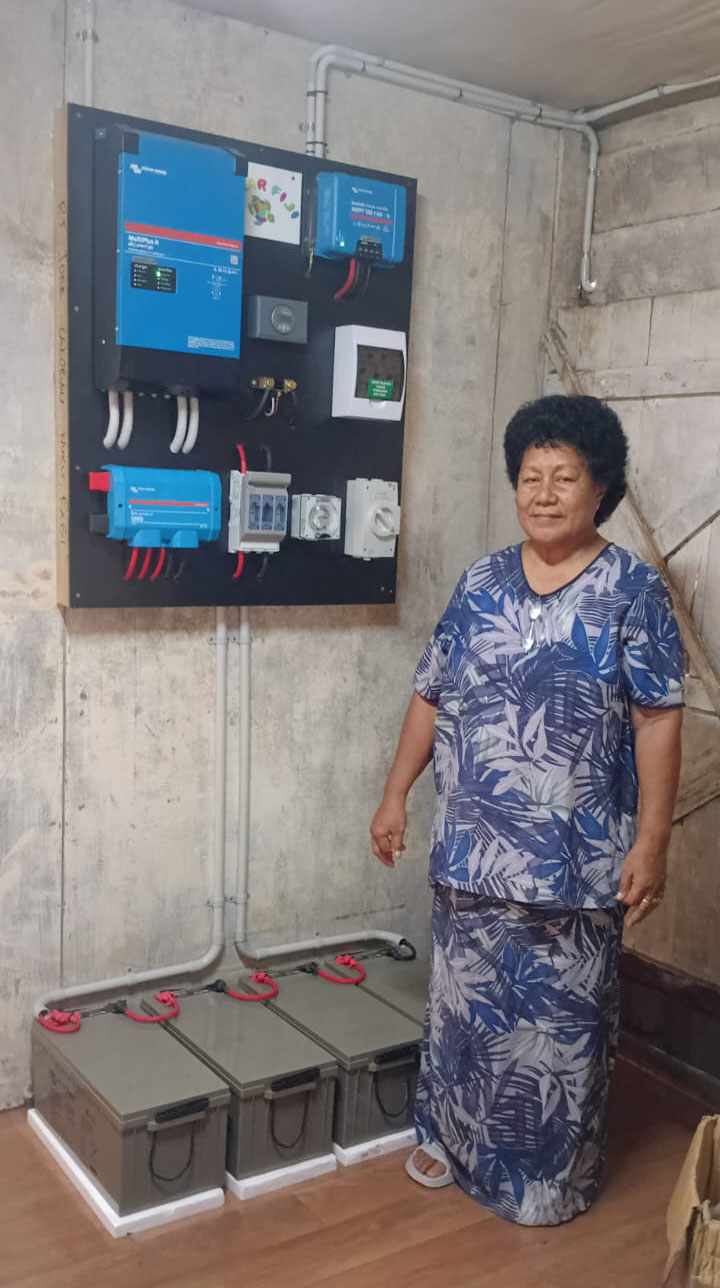 Off-grid Solar System in Rabi Island - Solar Fiji
